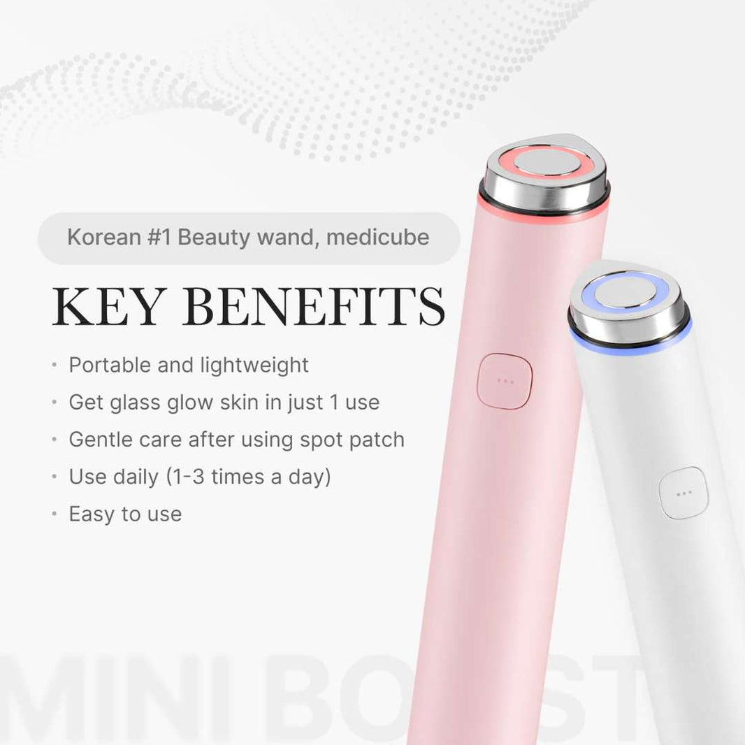 Medicube AGE-R Mini Booster Pro | Portable Glow Booster for Glass Skin